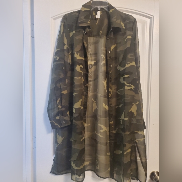 Live 4 Truth | Tops | Live 4 Truth Sheer Long Top | Poshmark